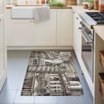 Abstract Art Washable Area Rug 2 x 3 ft Classical World-famous ...