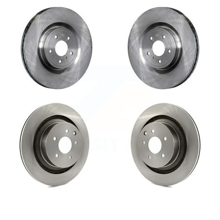 Front Rear Disc Brake Rotors Kit For INFINITI G37 Nissan 370Z Q60 Z K8 ...