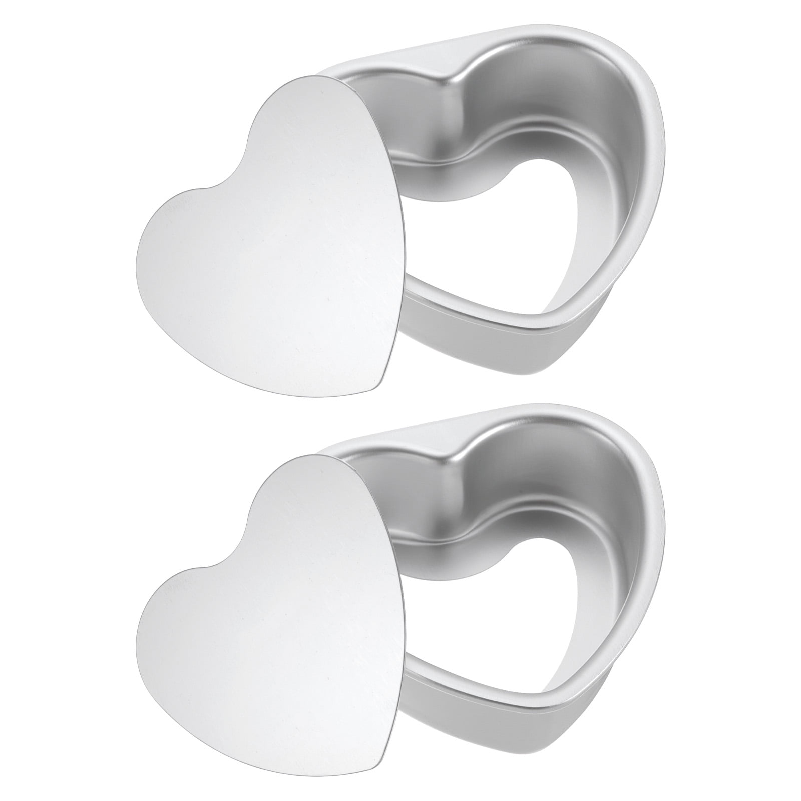 Click here for Unique Bargains 2pcs Heart Shaped Cake Pan With Re... prices