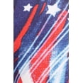 Patriotic Stars Abstract Swirls American Flag Inspired Leggings ...