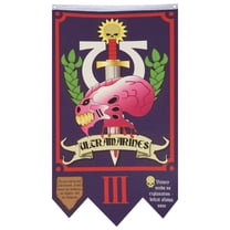 Wargame Style Blood Ravens 3rd Company Flag Banner Home Yard Garden ...