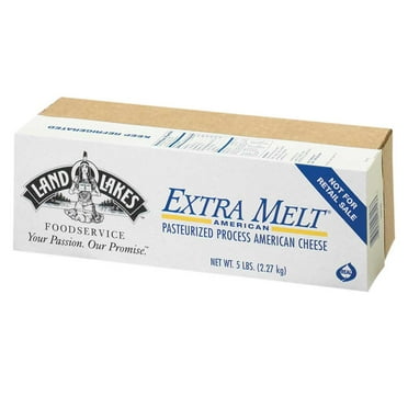 Kraft American Cheese Loaf, 5 Pound - Walmart.com