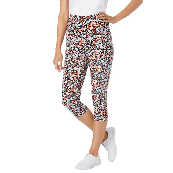 Cotton Spandex Capris