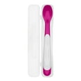 OXO Tot On-The-Go Infant Feeding Spoon With Case, Teal & Pink - Walmart.com