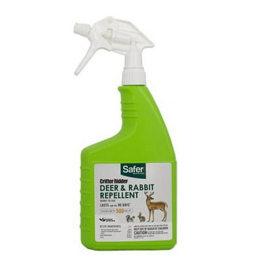 Safer Brand Critter Ridder Deer & Rabbit Repellent Concentrate – 32 oz ...