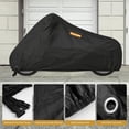 210D Oxford Motorcycle Cover Waterproof and Sunscreen Outdoor, Suitable ...