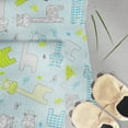 Mainstays 42" x 1.5 yd Cotton Light-weight Flannel Baby Giraffe Precut ...
