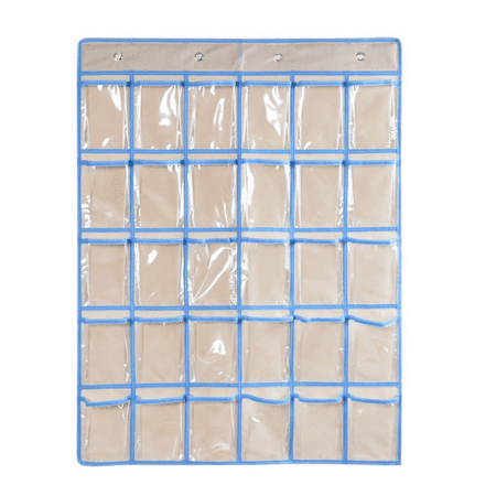 Classroom Pocket Chart Organizer, Cell Phones Calculator Holder for ...