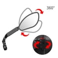 Rearview Handlebar 360 Degree Rotate Cycling Rear View Road High ...