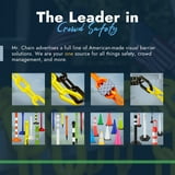 2 Inch x 125 Feet White Plastic Safety Chain Reel - Walmart.com