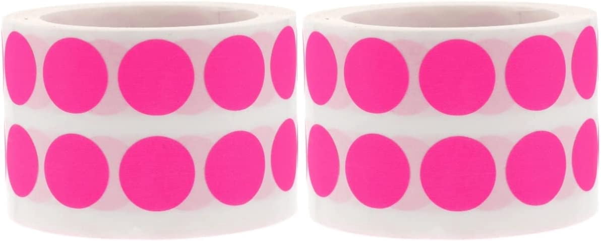 Circle Stickers 2 Rolls of Dot Stickers Color Coding Labels Colored Dot ...