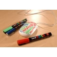 POSCA Paint Marker, PC-5M Medium Bullet, Fluorescent Red - Walmart.com