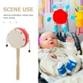 Rattle Infant Toys Baby Drum Percussion Instruments Traditional Hand ...