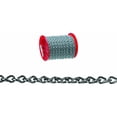 Campbell 0721627 Low Carbon Steel Double Jack Chain, Zinc plated, #16 ...