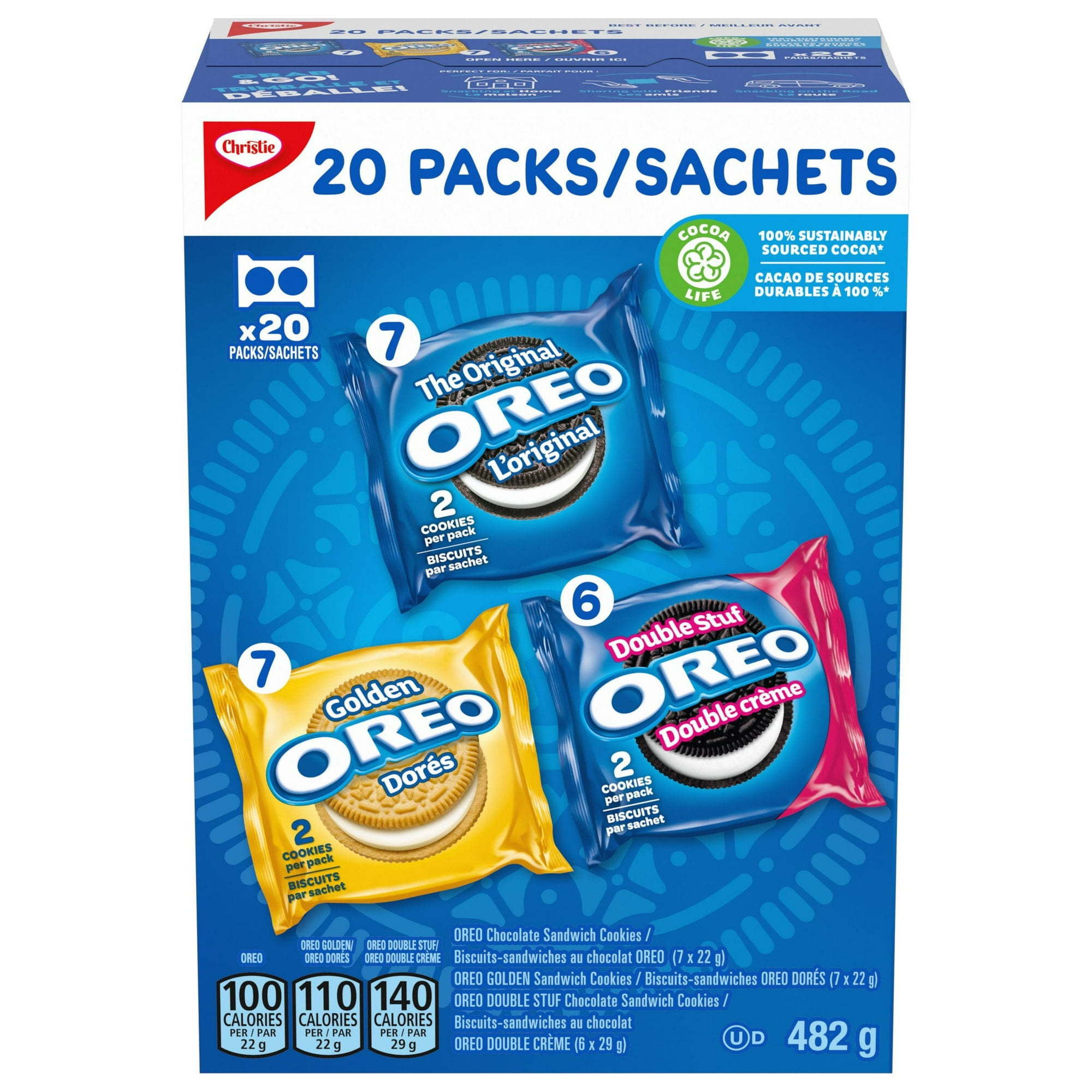 Click here for Oreo  20 Snack Packs (Individually Wrapped)  40 Co... prices