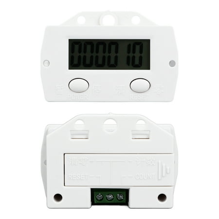Electronic Counter, 0 To 999999 BERM Electronic Counter Digit ...