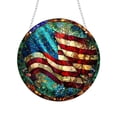 2D Flat Acrylic Independence Day Flag Ornament – 4th of July Hanging ...