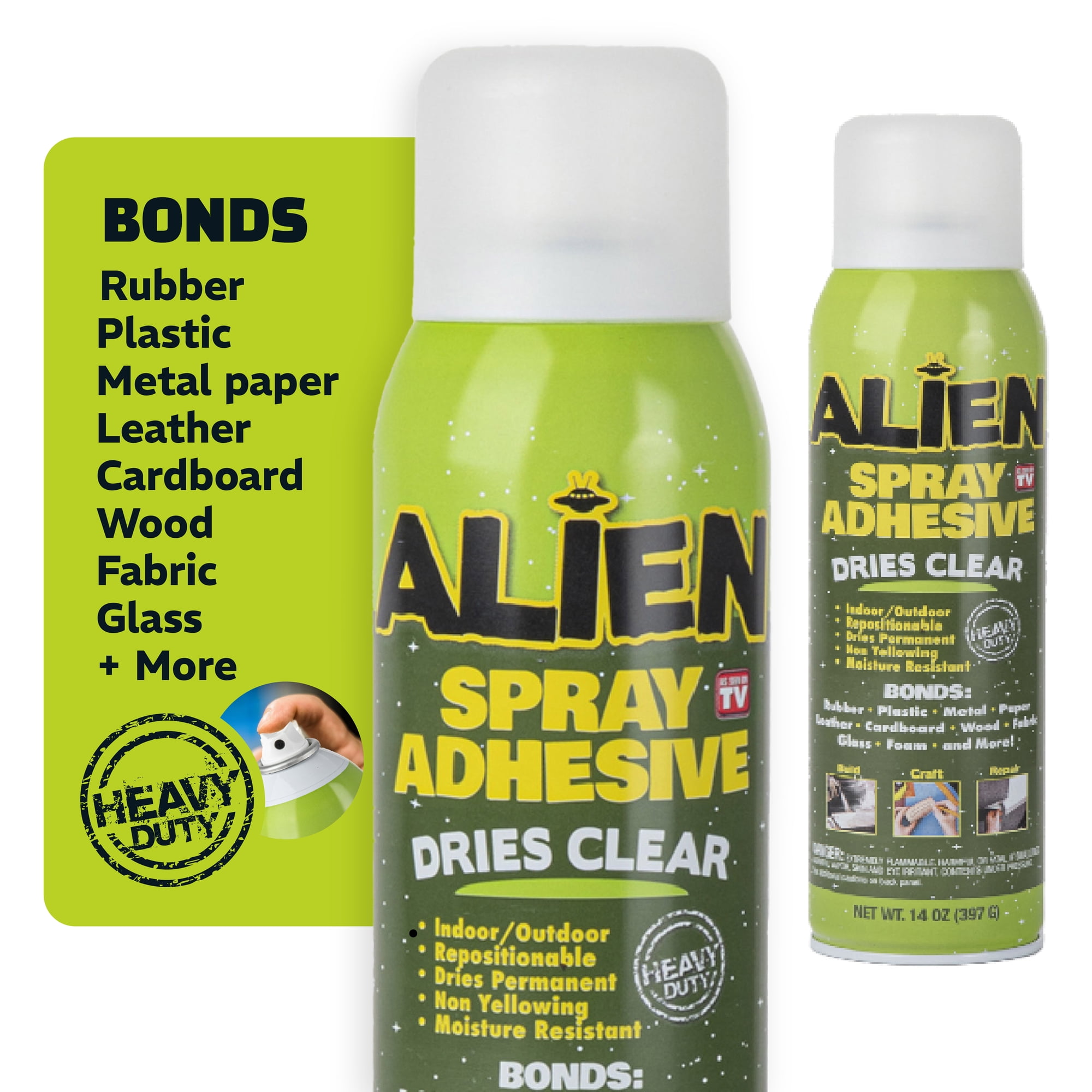 Click here for As Seen On Tv Alien Clear 14oz Single Can Fast Dry... prices
