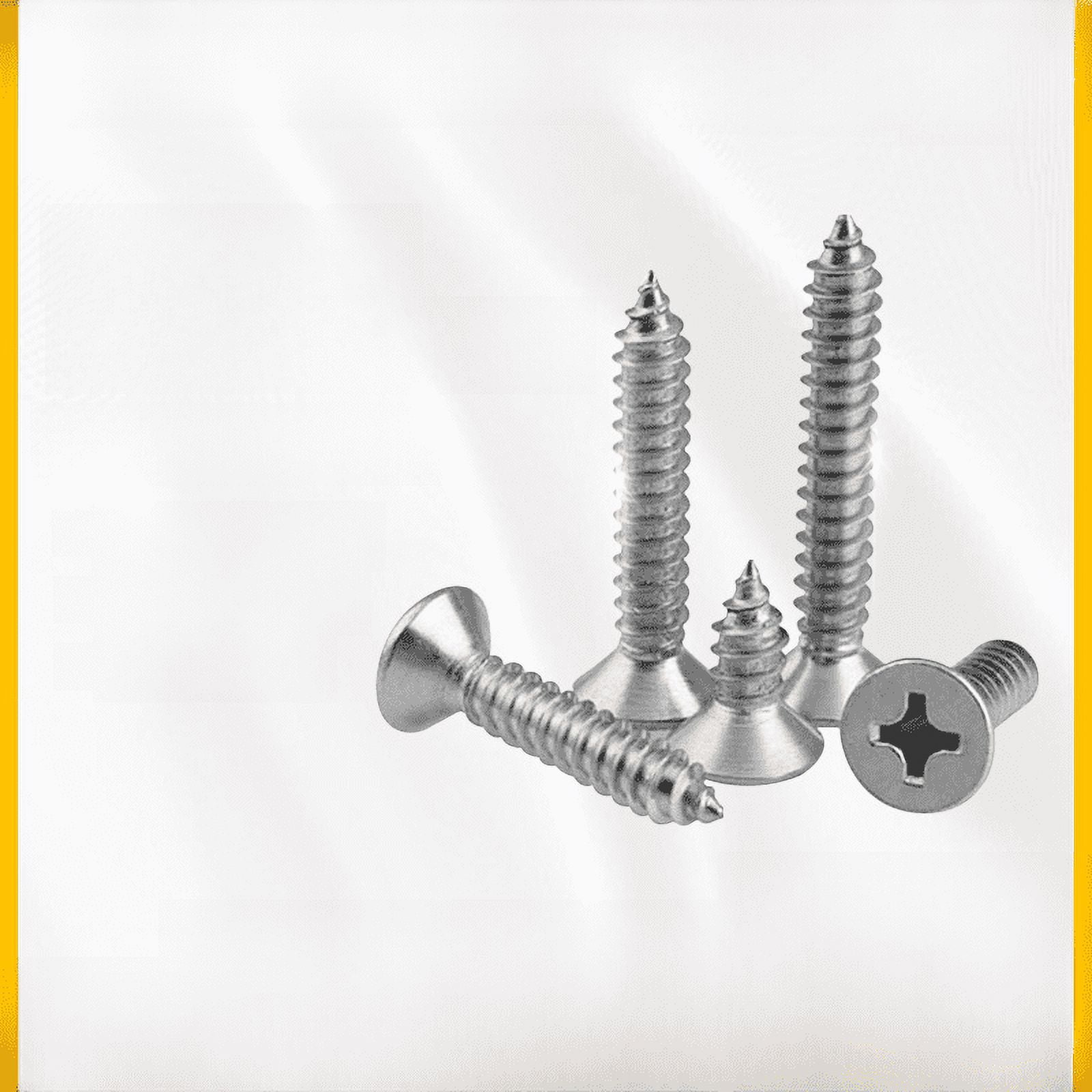 Tornillo autorroscante de acero inoxidable 304, tornillo de cabeza ...