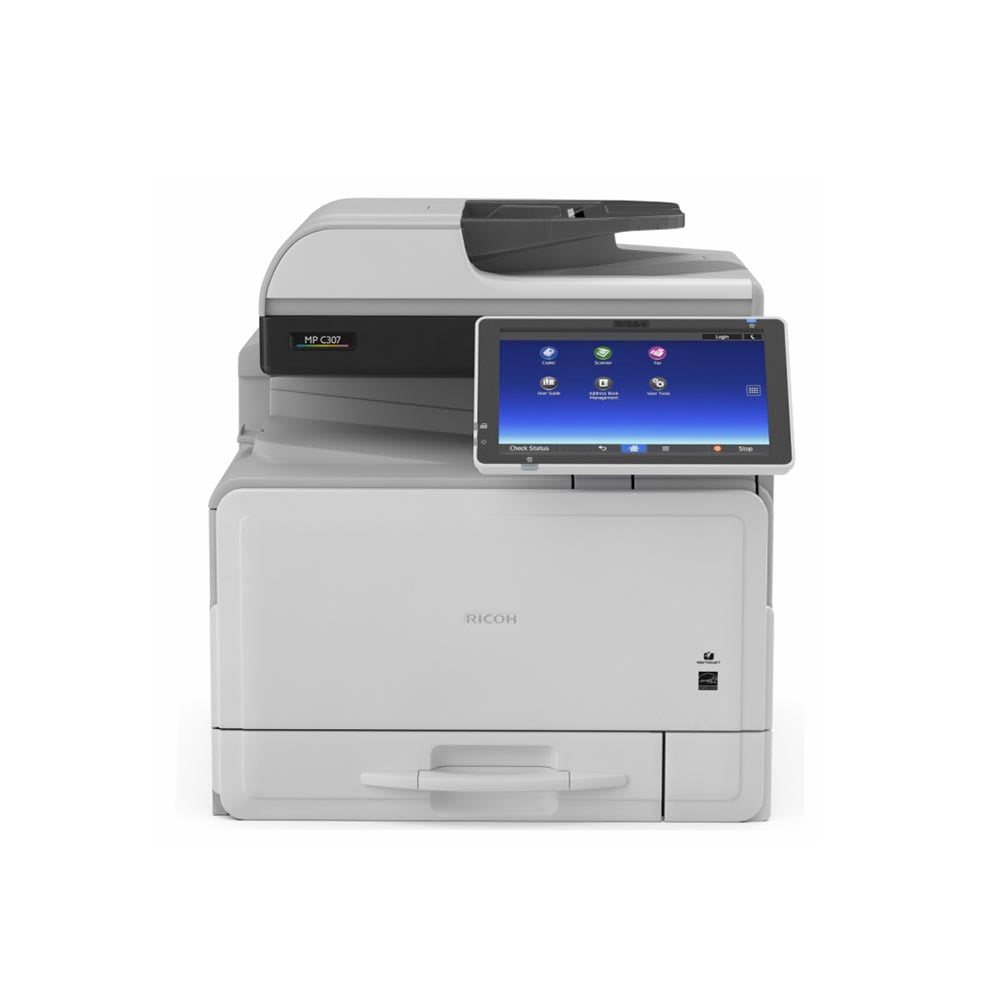 Restored Ricoh Aficio MP C307 - Color / Laser MFP Printer Copier ...