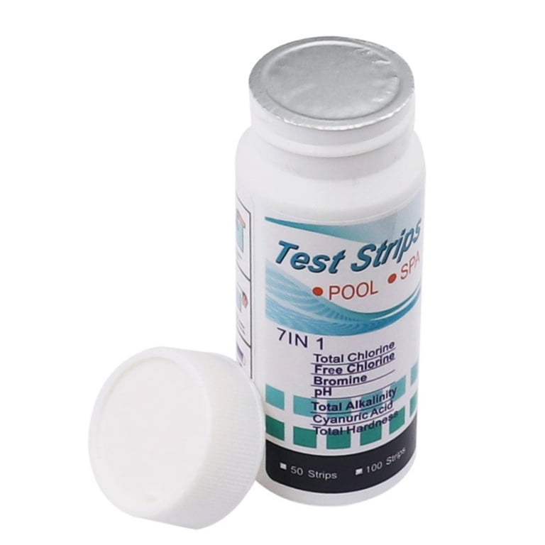 Water Tester Swimming Pool Testing Swimline 4-Way Pool Test Strips - 50 ...