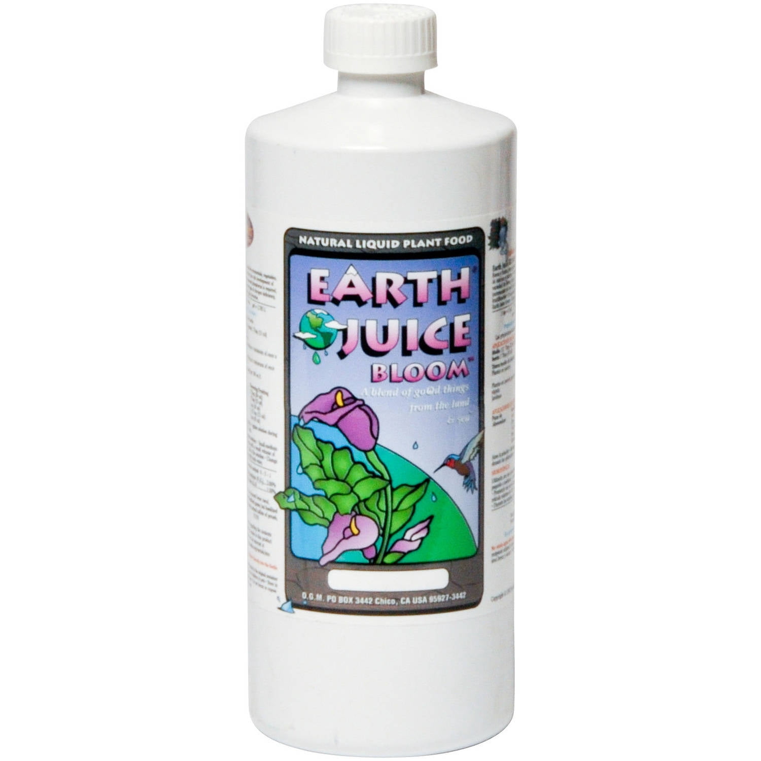 Earth Juice Bloom Liquid Plant Food, 0-3-1 Fertilizer, 32 oz. - Walmart.com