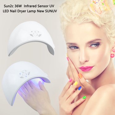 36W Nail Polish Dryer Pro UV LED Lamp Acrylic Gel Curing Light Manicure ...