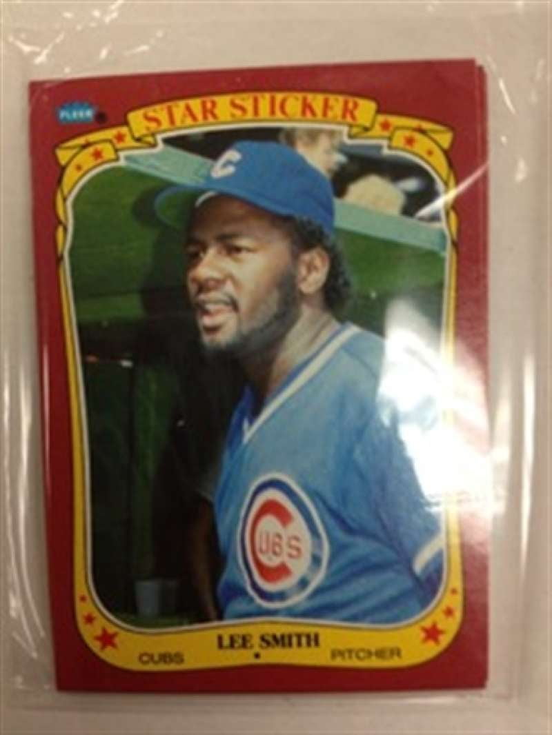 1986 Fleer Star Stickers Chicago Cubs Team Set Ryne Sandberg 6 Cards NM ...