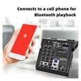 4 Channels Mixer B4 Sound Table Professional DJ Mixing Console Built in ...