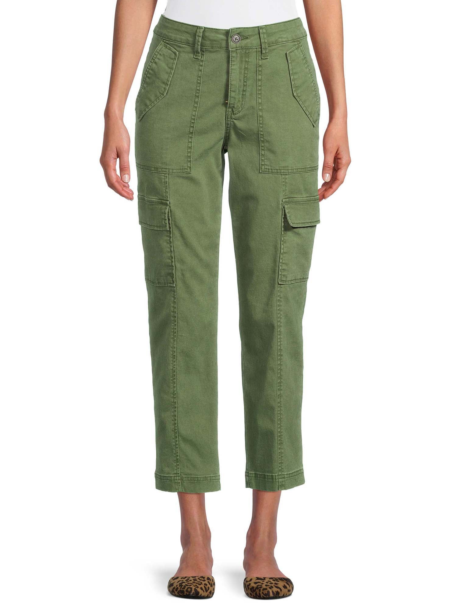 Time and Tru Women's Cargo Pants - Walmart.com