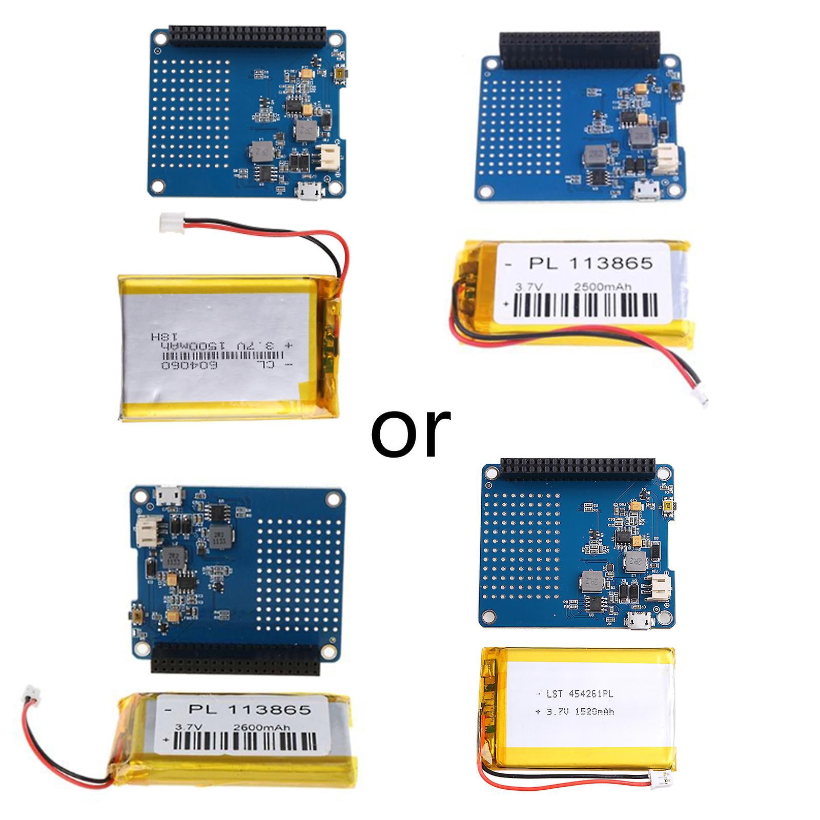 Paquete de batería UPS para Raspberry Pi 4, paquete RPI estándar de ...