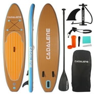 PROMARINE 10' Wide Inflatable SUP with Adjustable Paddle, Carry Bag ...