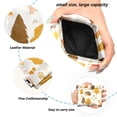 Compact PU Leather Coin Purse Small Spring-Frame Wallet Change Pouch ...