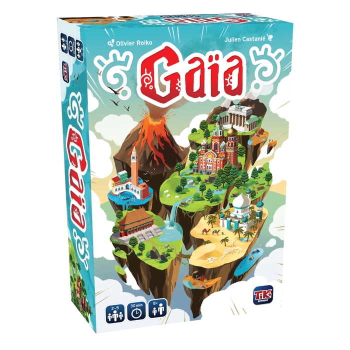 Gaia Strategy Board Game, by Tiki Editions - Walmart.com