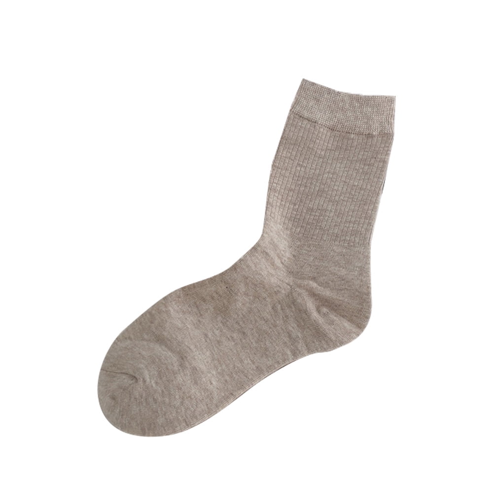 Oat strip stack socks solid cotton tube socks - Walmart.com