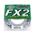 Sunline 63039840 50 lbs x 125 Yard FX2 Braid Fishing Line, Dark Green ...