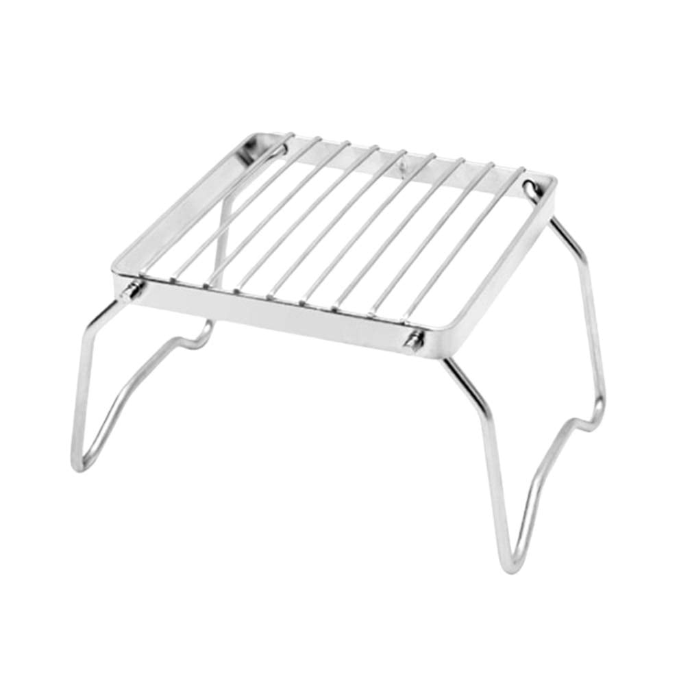 BBQ Grill Rack Steel Grill Grate Portable Camping Grill Barbecue Grill ...