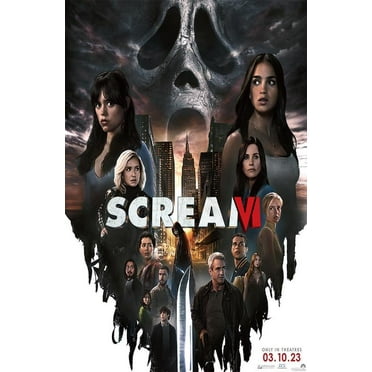 Scream 6 Movie Poster Scream 2023 Posters & Prints Series 80s 90s ...