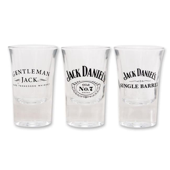 Jack Daniels Jack Daniels 3-Pack Shot Glass - Walmart.com