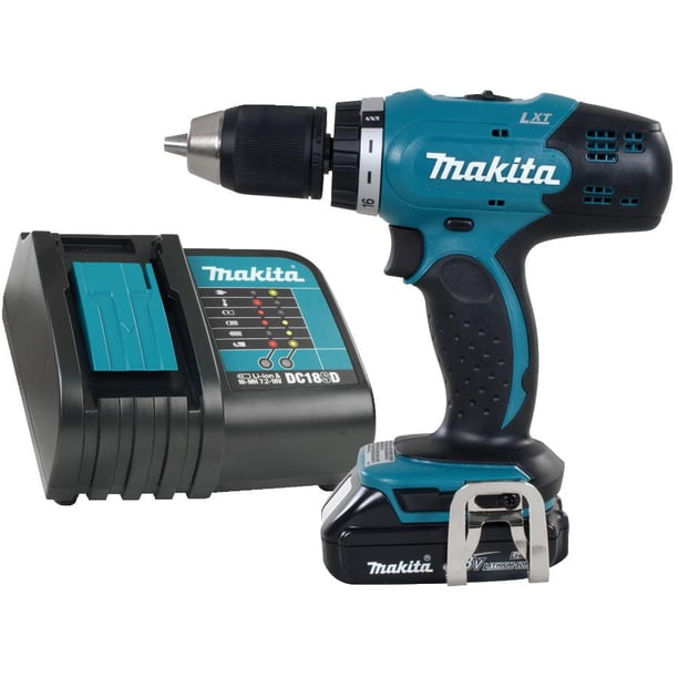 18V 1/2" Lithium-ion Cordless Driver Drill Kit - with Battery and ...