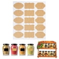 120PCS Fancy Shape Paper Stickers for Essential Oil Bottles Jars and ...