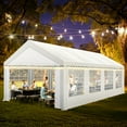SANOPY 13x26ft Heavy Duty Party Tent, Outdoor Commercial Canopy with ...