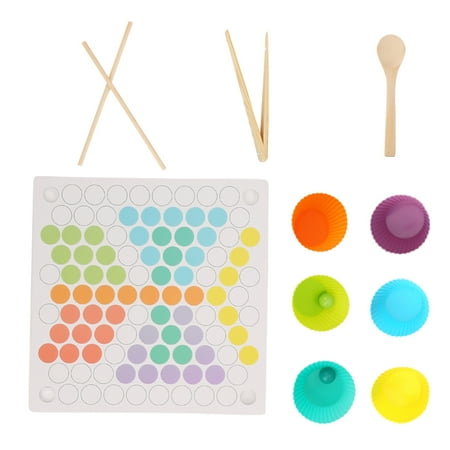 Peahefy Clip Bead Game Toy,Clip Bead Game,Clip Bead Game Color ...