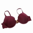 WDDDD Women's Comfort Wireless Unlined Soft Cup Bra Red 95E - Walmart.com