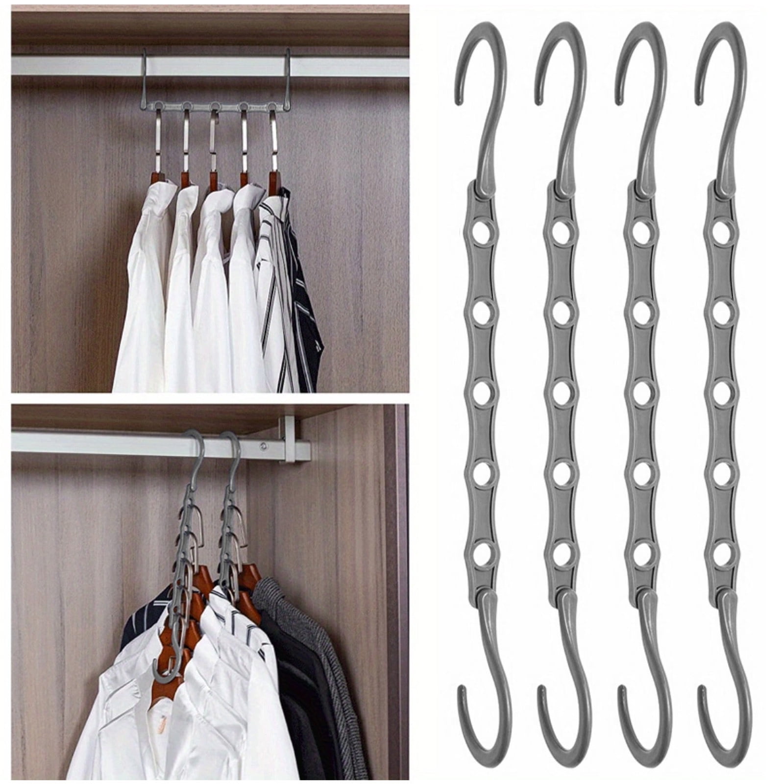 Click here for Grm 6 Pack Magic Hangers Space Saving Hangers Clos... prices