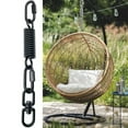 360 Rotating Spring for Outdoor Furniture Including Carabiners Steel ...