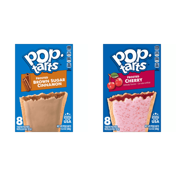 Pack of 2 - Pop-Tarts Apple Jacks Toaster Pastries, Breakfast Foods ...