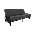 DHP Aiden Futon Frame, Black - Walmart.com