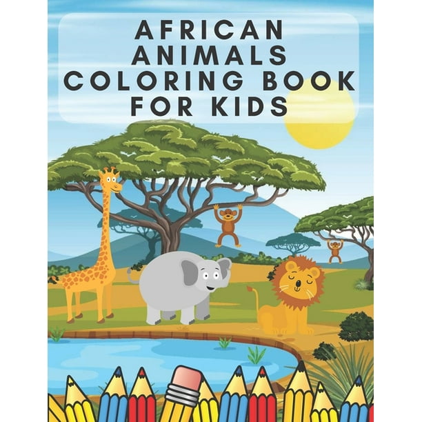 African Animals Coloring Pages