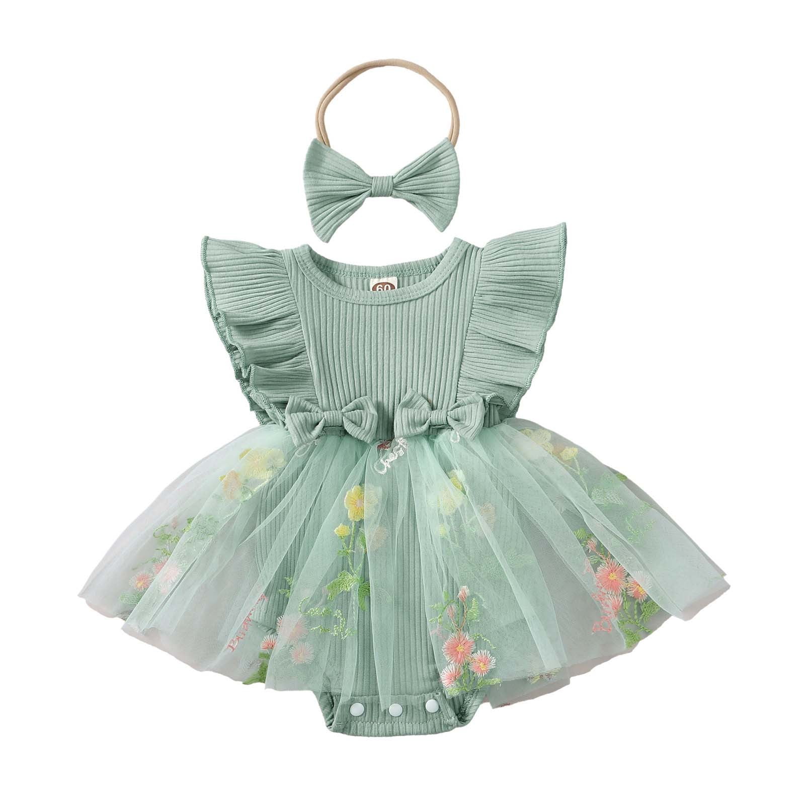 Click here for Wenxiaoo Baby Girls Clothing Summer Bodysuit Rompe... prices